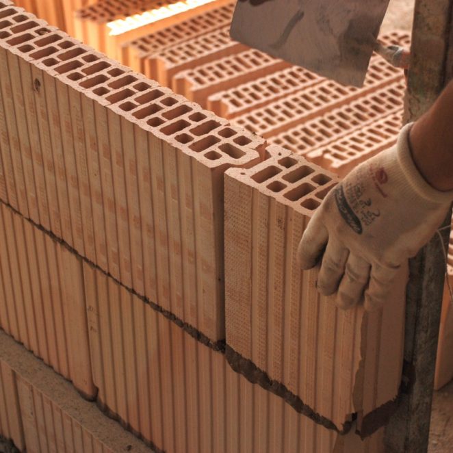 Tramezze in laterizio rettificato