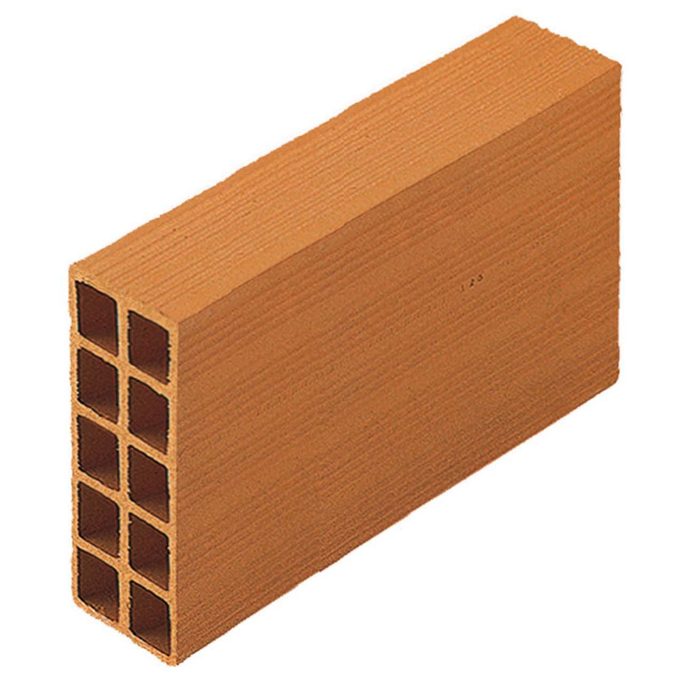 Forati 10 fori 8x25x50 - BUB - mattoni forati a fori orizzontali in ...