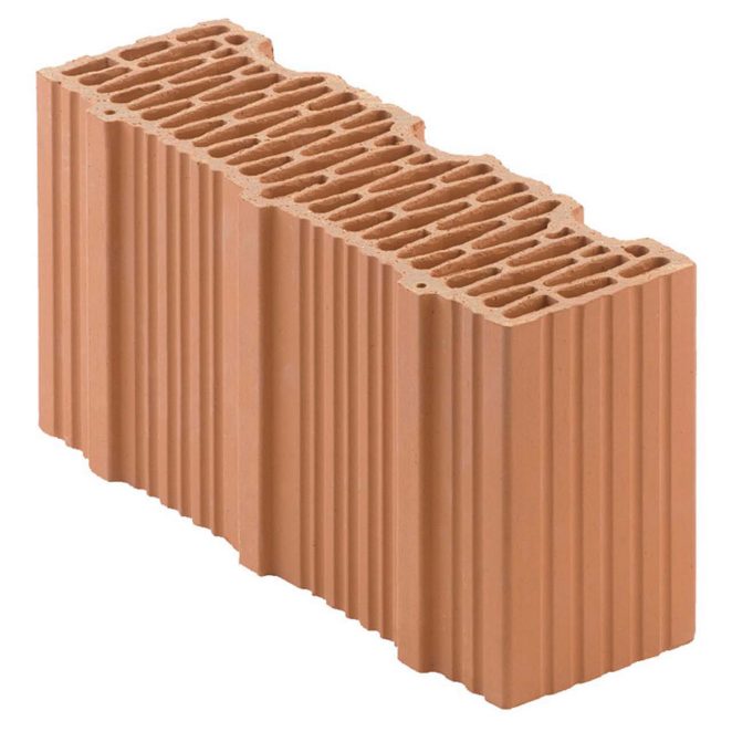 Mezzi blocchi in laterizio